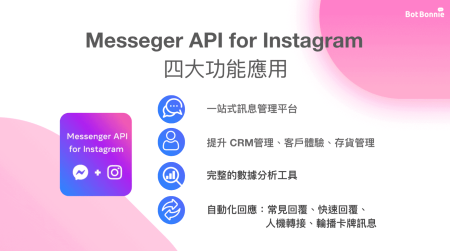 Messenger API 支援 Instagram 商家，一篇攻略 IG 自動回覆導購